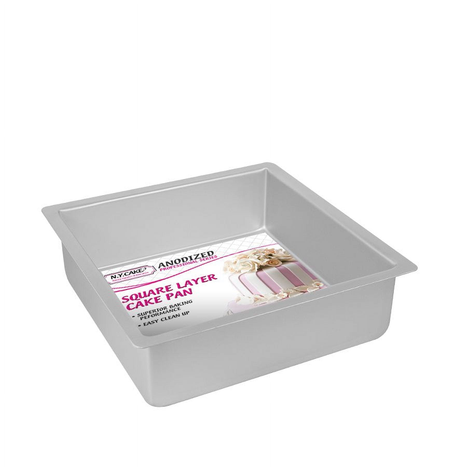 Square Cake Pan 9 x 9 x 3 Inch - Walmart.com