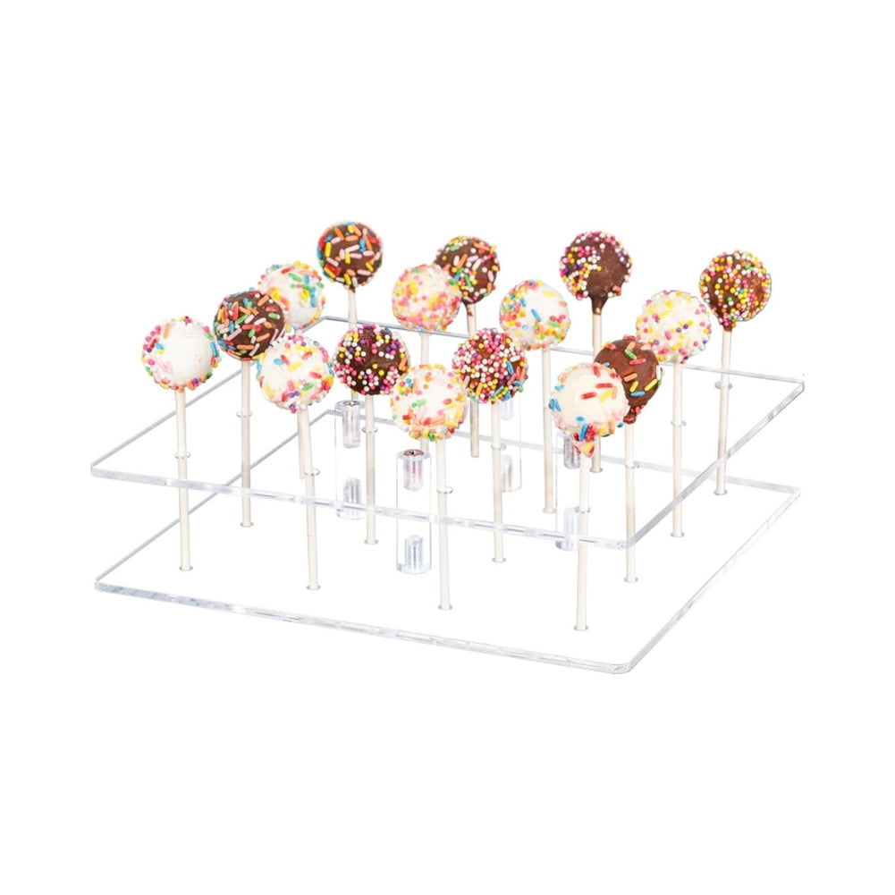 Square Candy Holder Candy Display Stand 16 Holes Sweets Plastic Holder ...
