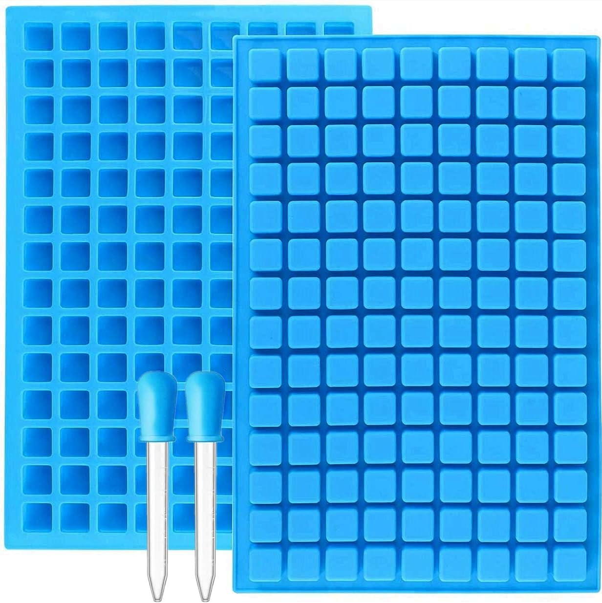 Square Candy Molds Silicone Molds for Hard Candy, Gummy, Caramels ...