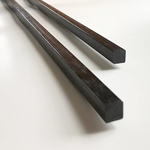 Square Carbon Fiber Rod - 8mm x 1000mm – Pultruded Square Solid Rod ...