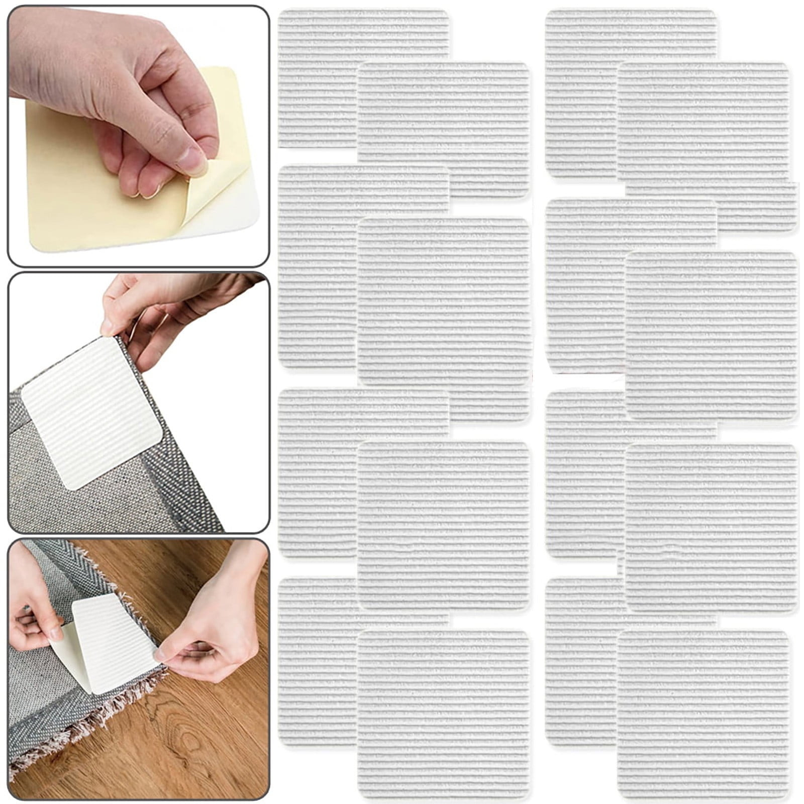 Square Carpet Anti-Slip Stickers 16Pc,Square Carpet Anti Slip Stickers ...
