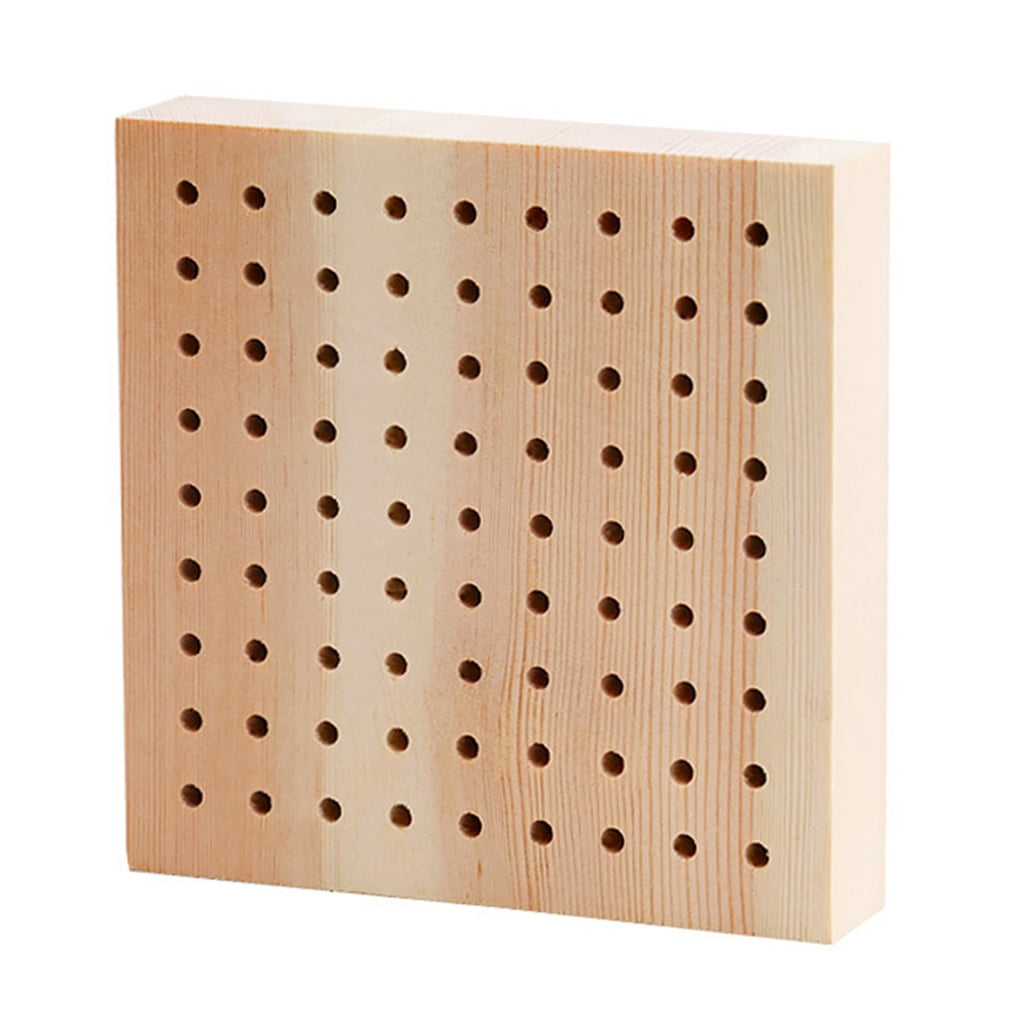 Square Ceramic Display Platform Wood Clay Pottery Stand For Clay ...