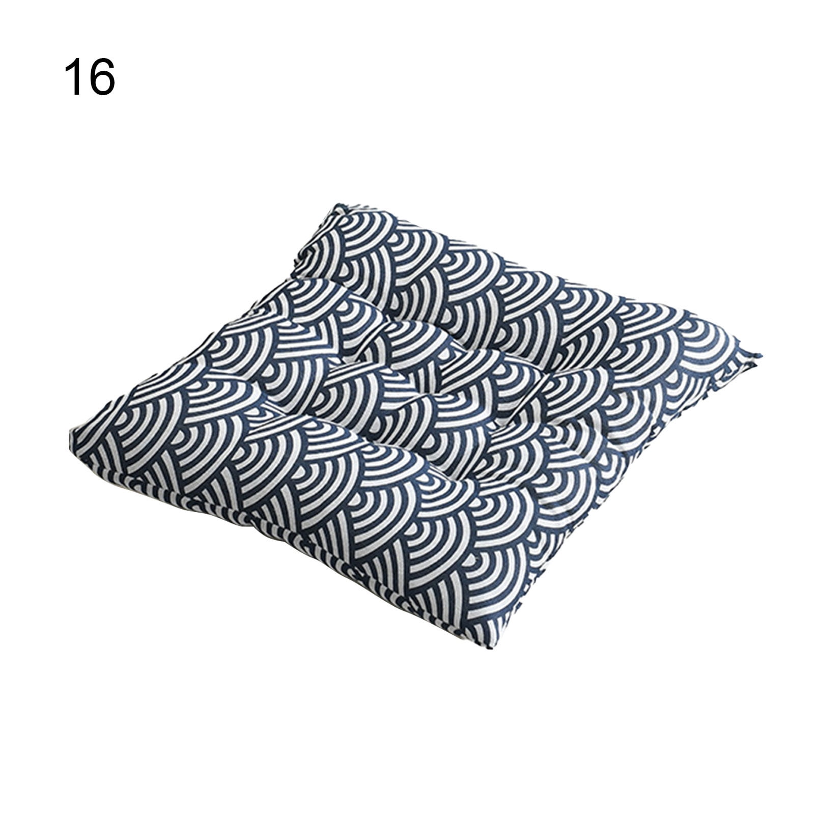 Square Chair Cushion with Strap EPE Strong Flexibility Seat Cushion Pad ...