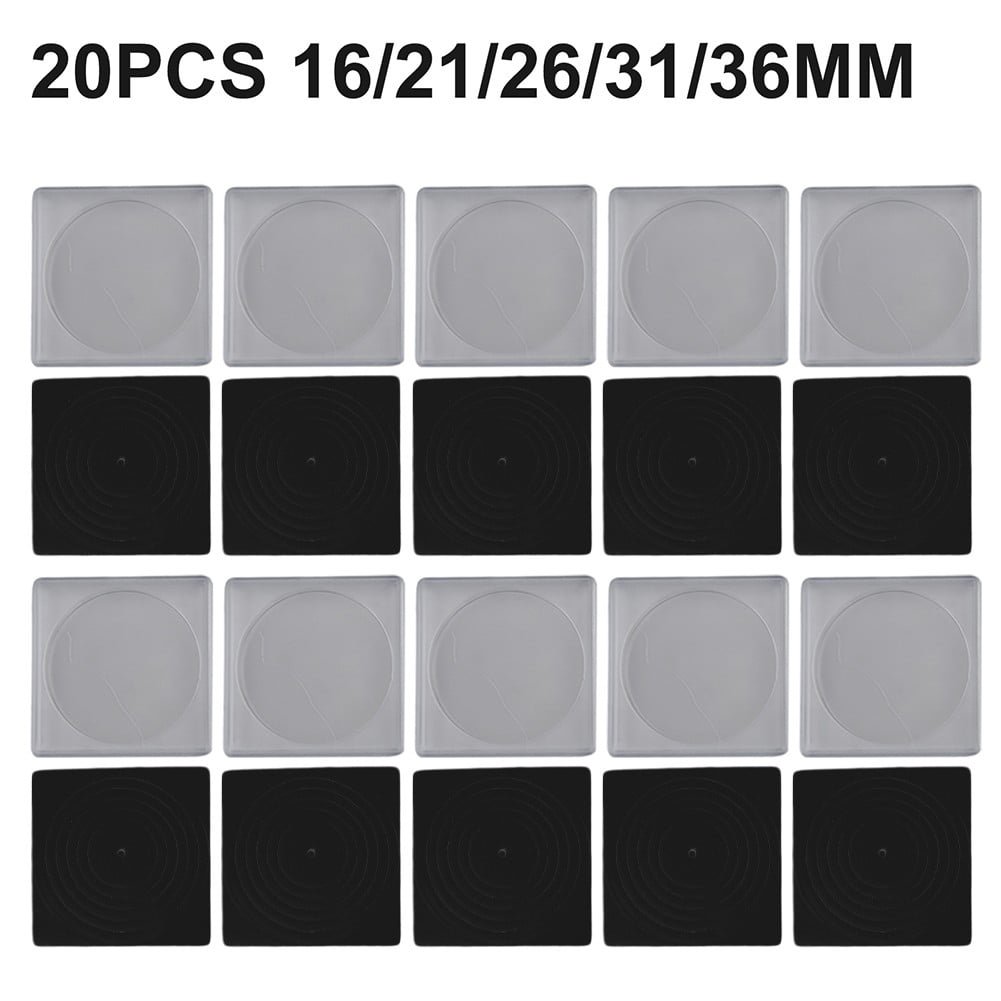 Square Coin Collection Storage Box Securely Holds 20 Coins With Foam ...