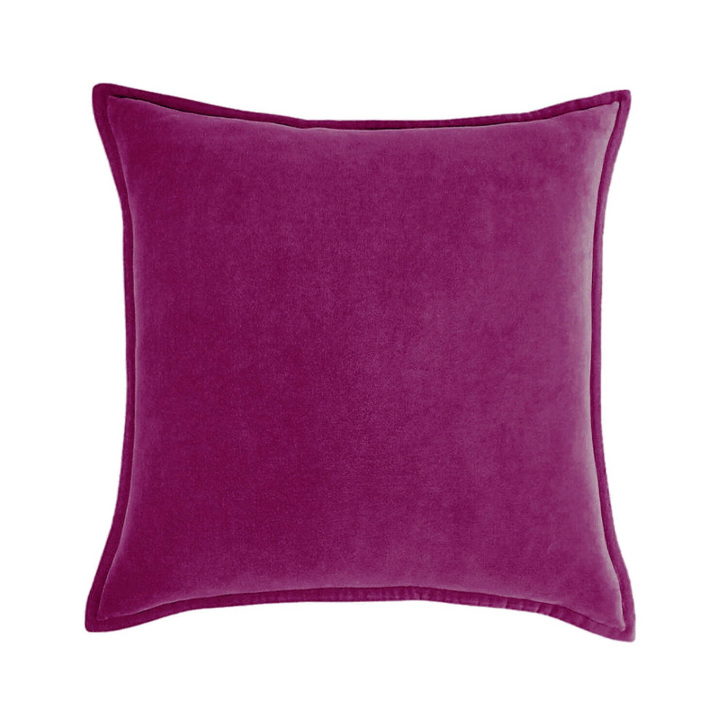 Square Cotton Velvet Pillow (With insert) - Walmart.com