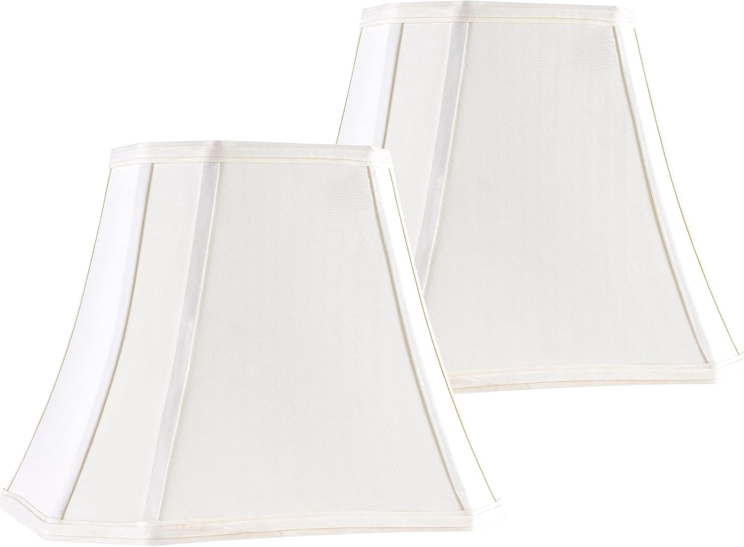 Square Cut Corner Lampshades, 8x14x11 Inch Medium Table Lamp Shades ...