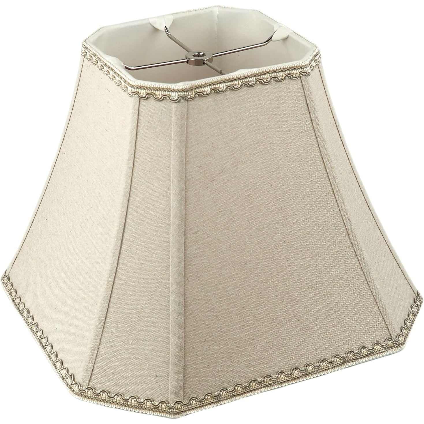 Square Cut Corner Linen Lampshade Bell Rectangle Cut Corner Linen ...