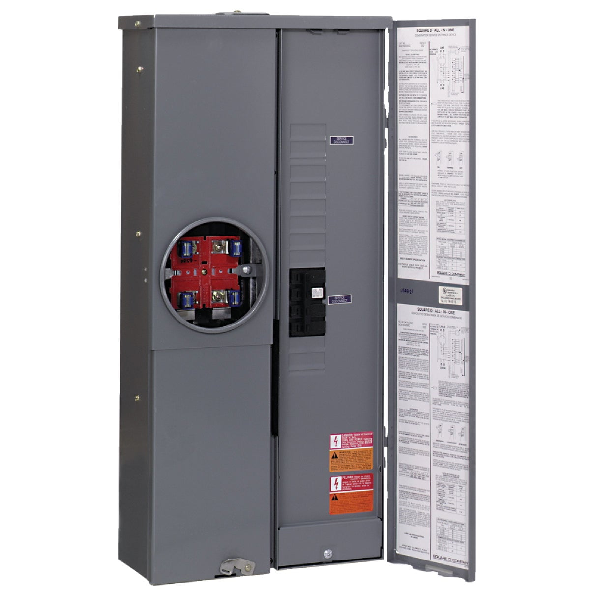 Square D 200 8-16 Mb Csed Pon SC816F200PS - Walmart.com