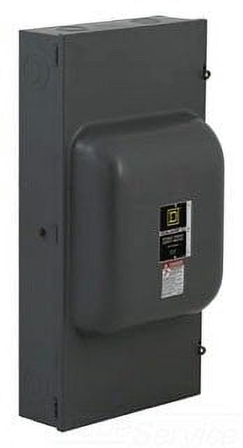 Square D 82254 200 Amp 240v Non-Fusible Double Throw Safety Switch ...