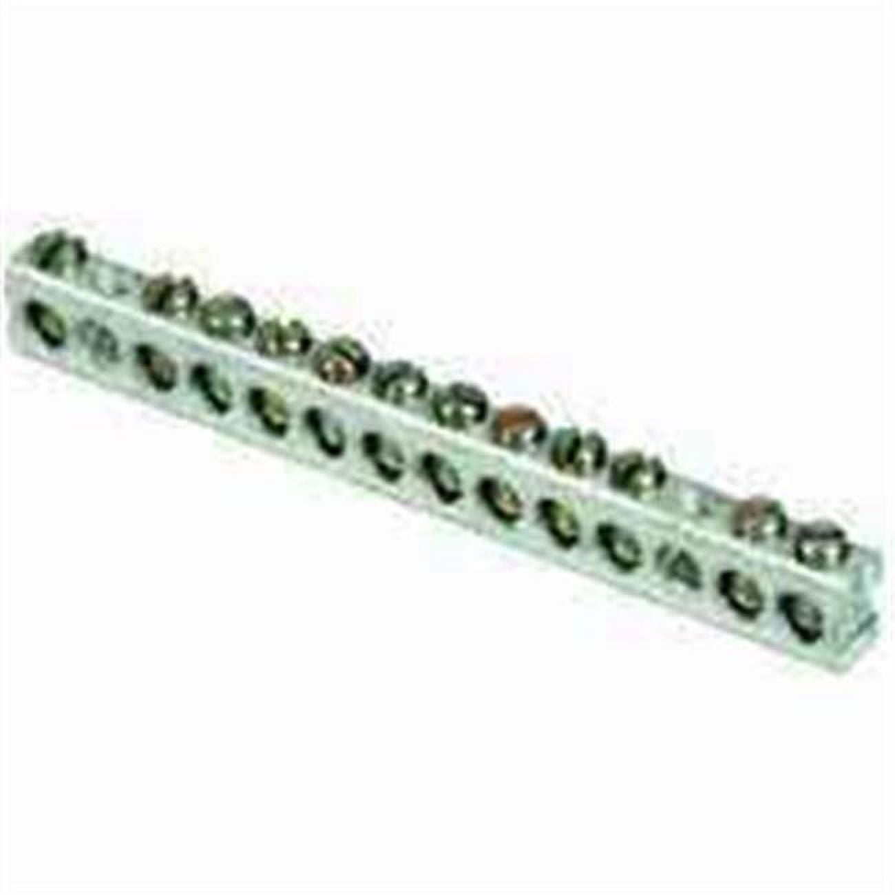 Square D 9-Terminal QO & Homeline Aluminum Ground Bar Kit PK9GTACP ...