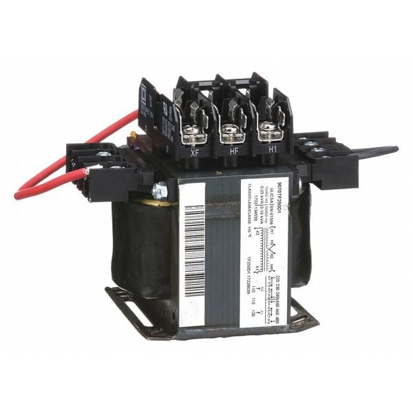 Square D Control Transformer,250VA,4.55 In. H 9070TF250D1 - Walmart.com
