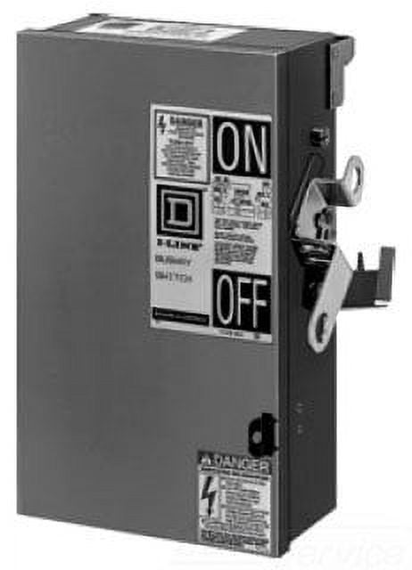 Square D Electric Power Device, 100A 600VAC 3 Pole Busway Plug In Unit ...