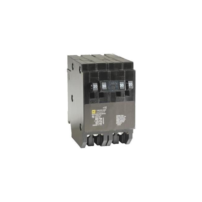 Square D By Schneider Electric Double Pole Combination Tandem Circuit ...