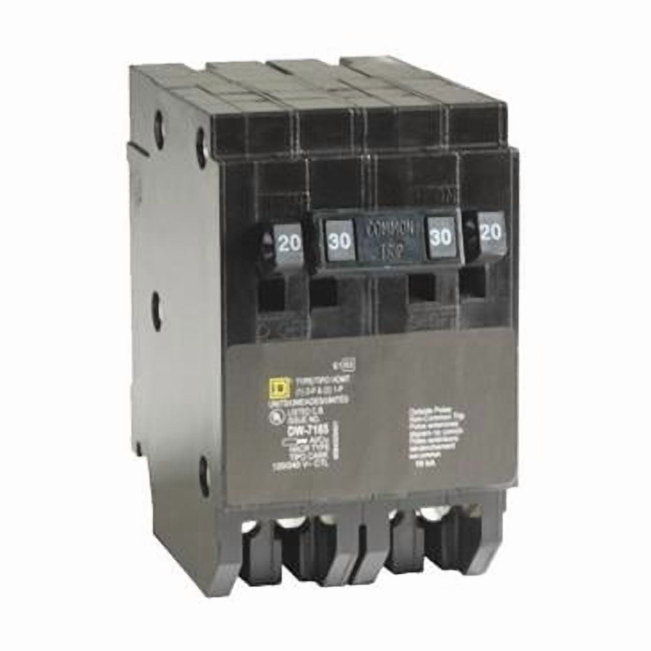 Square D By Schneider Electric Double Pole Combination Tandem Circuit ...