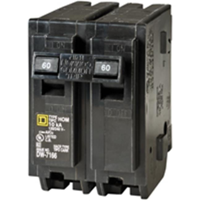 Square D By Schneider Electric HOM260CP 60A 2P Plugon Circuit Breaker ...