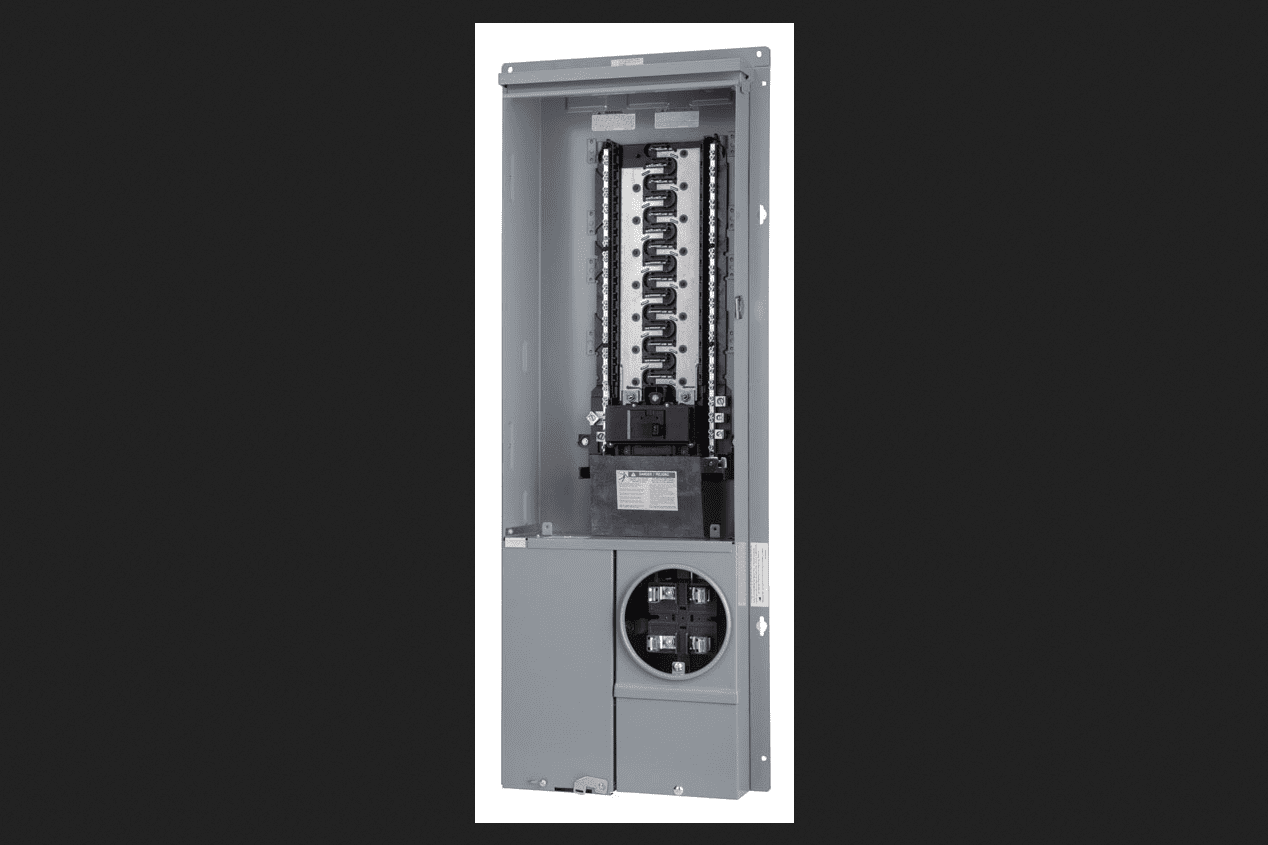 Square D By Schneider Electric SC3040M200PS 200-Amp Combination Meter ...