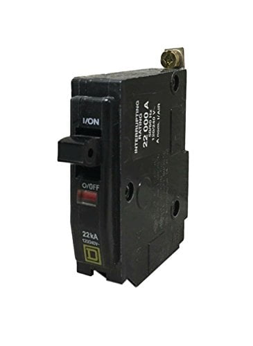 Square D Circuit Breaker,15A,Bolt On,120/240V,1P QOB115VH - Walmart.com