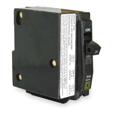 Schneider Electric Circuit Breaker,20A,Plug In,120/240V,1P QO120PLILC ...