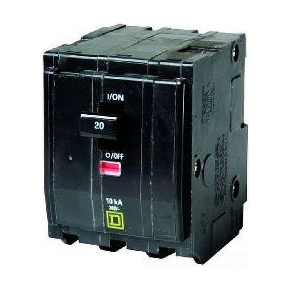 Square D Circuit Breaker, 20 Amp, 3-Pole, QO320 - Walmart.com