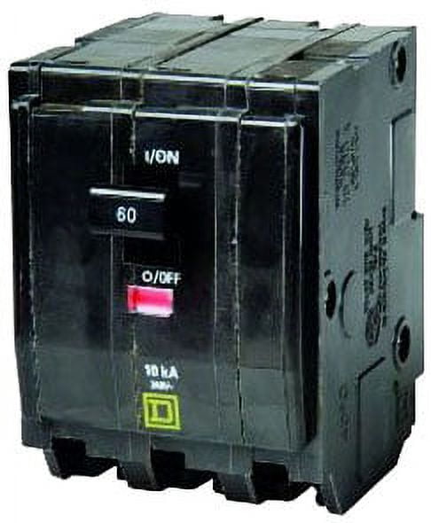 Miniature Circuit Breaker, QO Series, 80A, 3 Pole, 120/240V AC, 10kA at ...