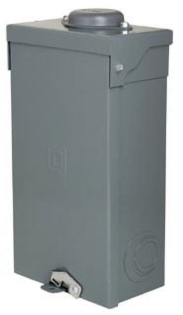 Square D 100A Electrical Panel Cover, Outdoor Circuit Breaker Enclosure ...