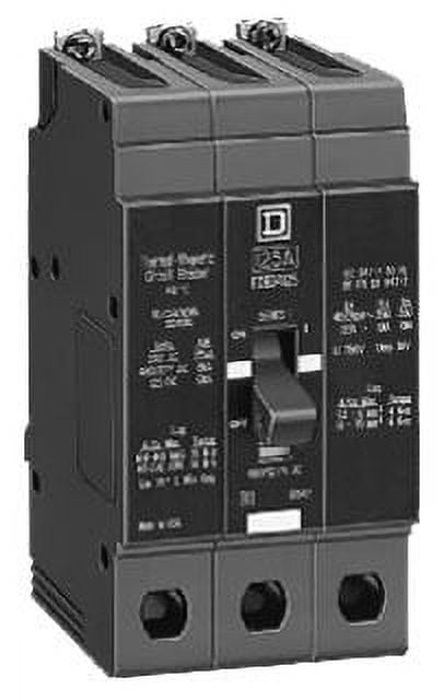 Square D EDB34030 Circuit Breaker, EDB, 3-Pole, 30-Amp, 480Y/277V ...