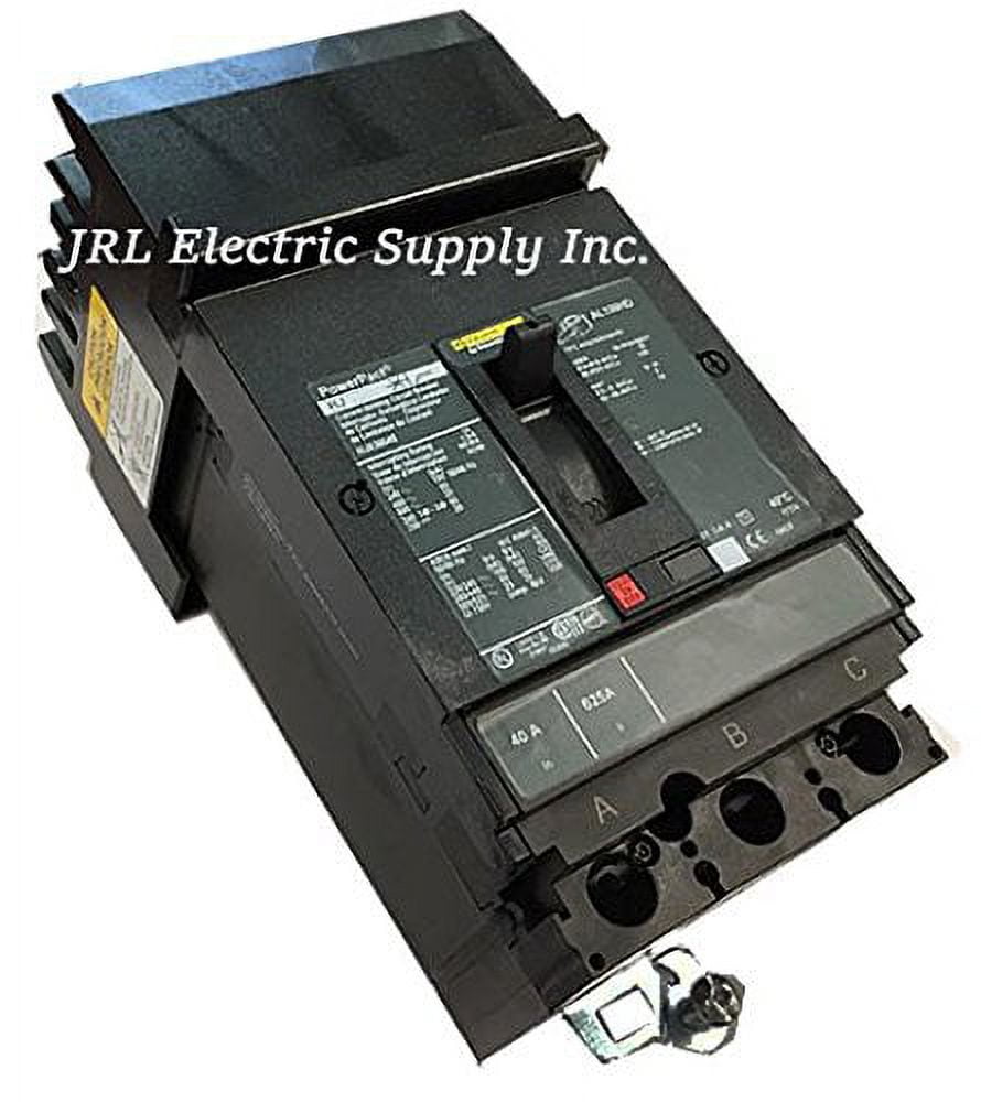 Square D Electrical Box, HJA36060 3 Pole 60 Amp 600v Circuit Breaker HJ ...