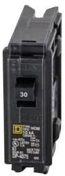 Square D HOM130 Homeline 30 Amp SinglePole Circuit Breaker - Walmart.com