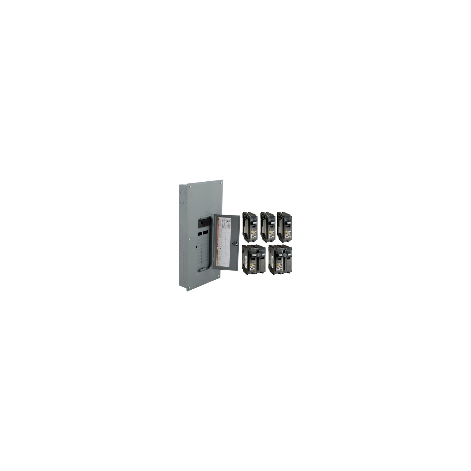 Square D HOM2040M200PCVP 200A Main Breaker Installed Indoor Load Center ...