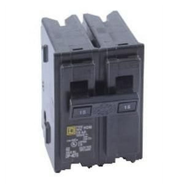 Square D HOM215 Plug-In Mount Standard Miniature Circuit Breaker 2-Pole ...
