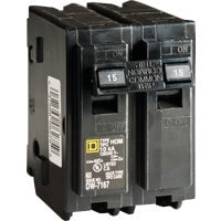 Square D HOM215CP Double Pole Circuit Breaker, 15 Amp - Walmart ...