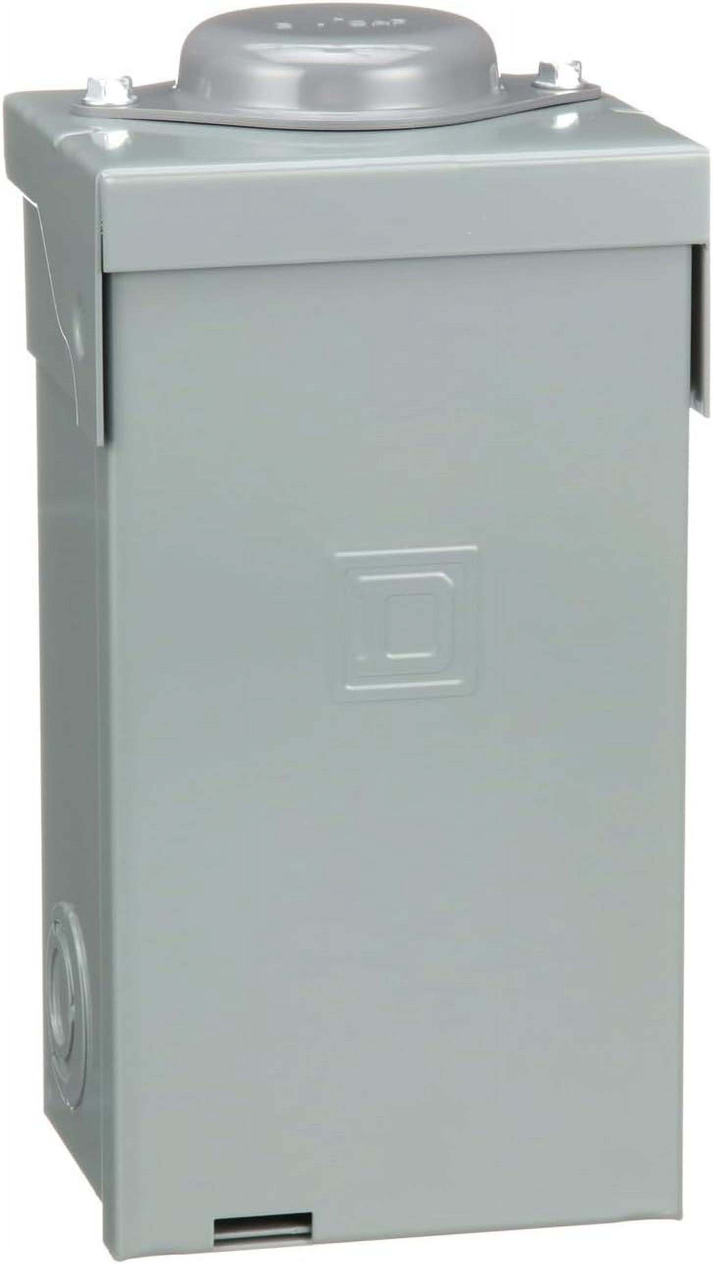 Square D - HOM24L70RBCP Homeline 70-Amp 2-Space 4-Circuit Outdoor Main ...