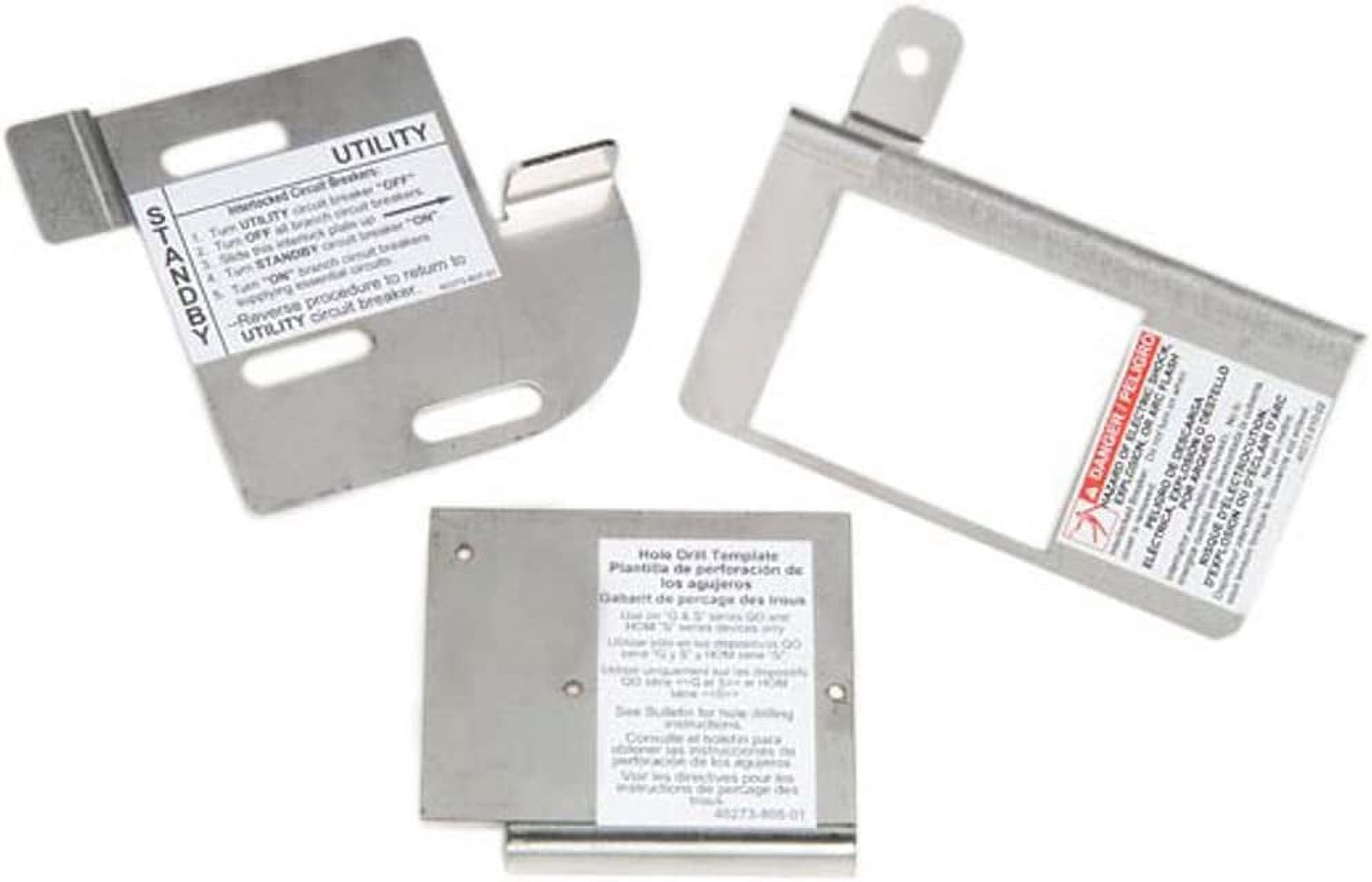 Square D - HOMCGK2C Homeline Cover Generator and QOM2 Frame Size Main ...