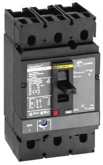 Square D Electrical JDL36225 PowerPact 225-Amp 3-Pole 600-Volt Circuit ...