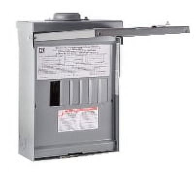 Square D Load Center,100A,Lug,1 Phase,6 Spaces HOM612L100RB - Walmart.com