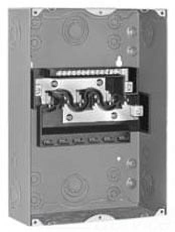 Square D Load Center, 6 Spaces, 100A Amps, 120/240V AC HOM612L100S ...