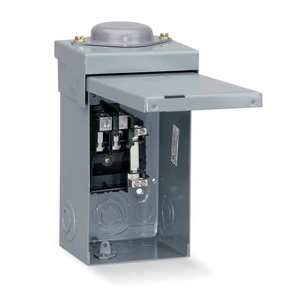 Square D Load Center, 3 Spaces, 60A Amps, 120/240V AC QO403L60NRB ...