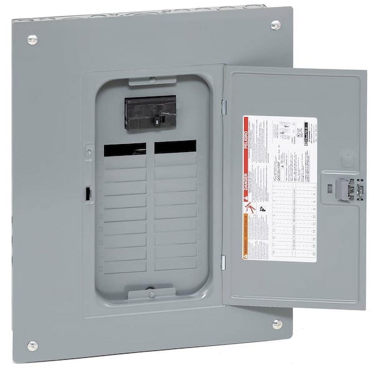 Square D Load Centers,100A,120/240VAC QO120M100PC - Walmart.com