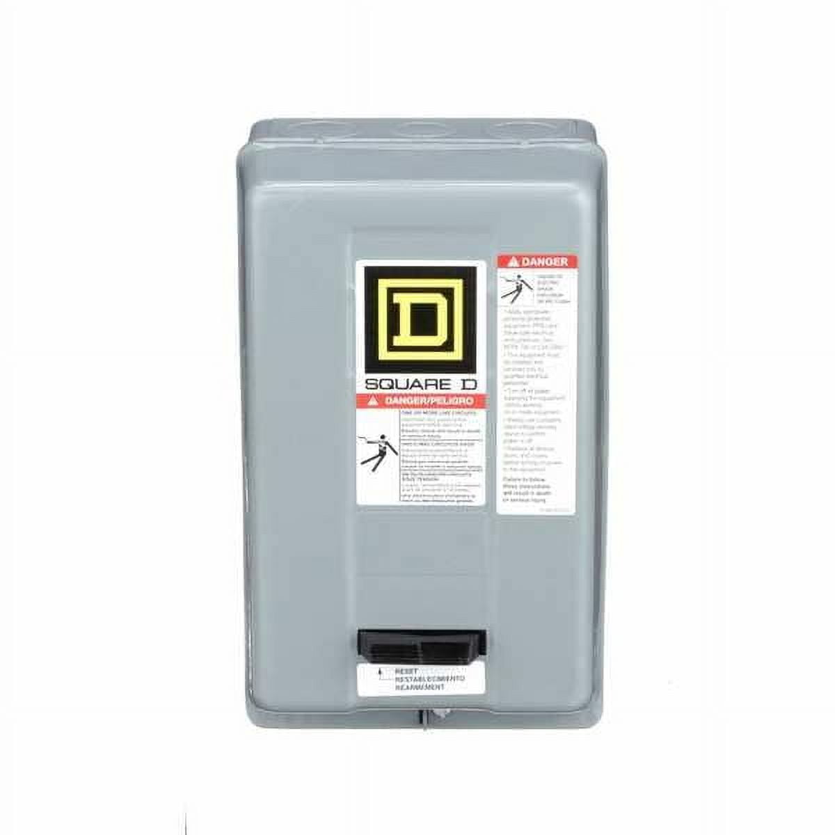 Square D Magnetic Motor Starter, Thermal, 480V AC 8536SAG12V06 ...