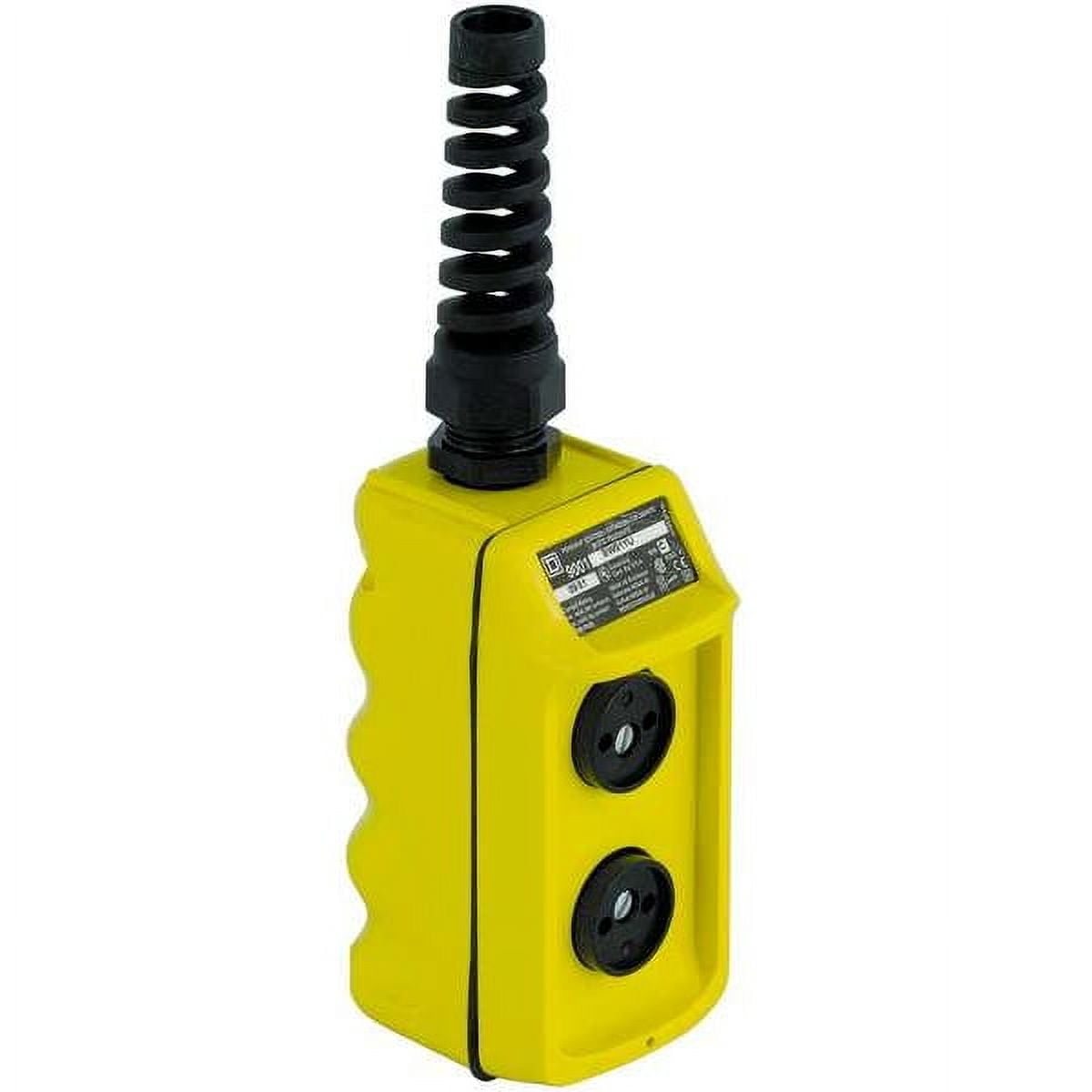 Square D Pendant Push Button Station,NO/NC,Yellow 9001BW94Y - Walmart.com