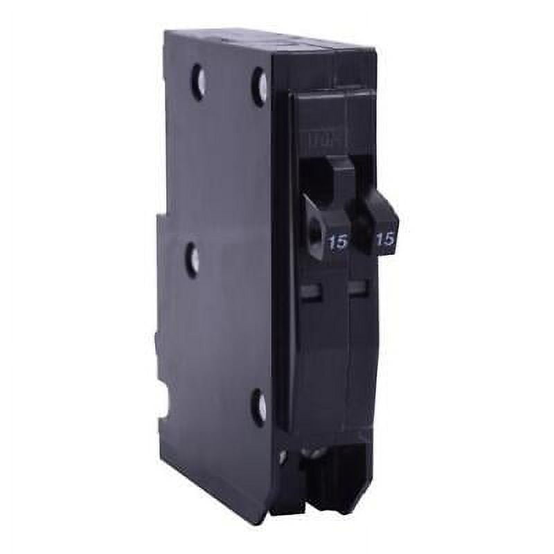 15A Square D QO 15-Amp 1-Pole Tandem Circuit Breaker with Hook ...