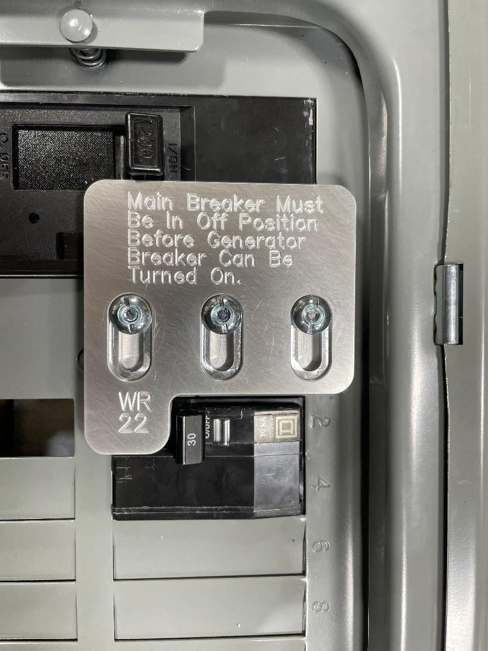 Square D QO 150 & 200 Amp Panel WR-22 - Walmart.com