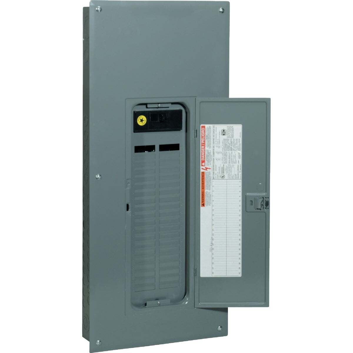 Square D QO Load Center - 200A Main Breaker, 42-Space, Plug-On Neutral ...