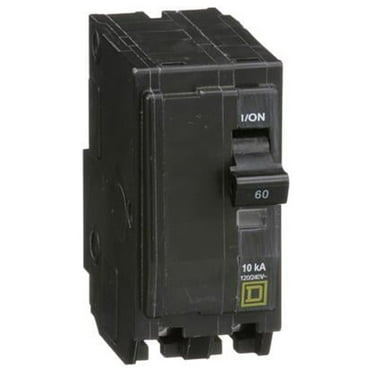 Square D Circuit Breaker,70A,Plug In,120/240V,2P QO270 - Walmart.com