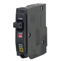 Square D QO 15A Single-Pole Standard Trip Circuit Breaker QO115CP ...