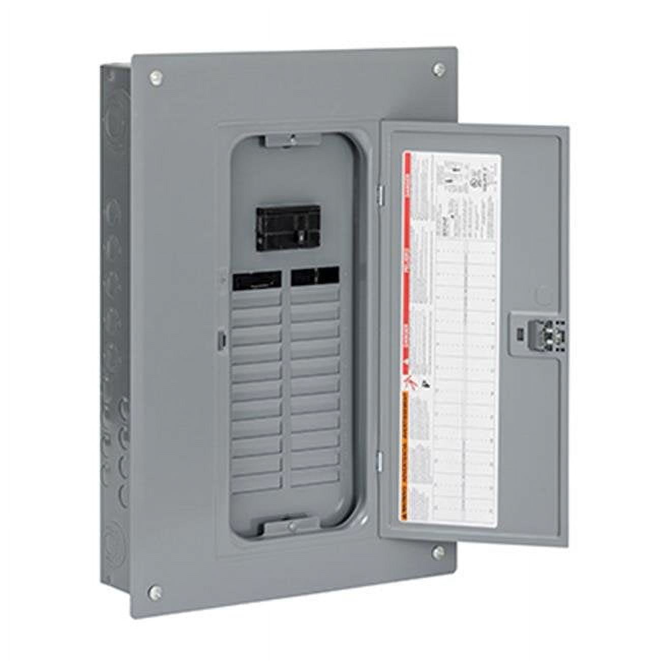 Square D QO124M100PC 100A Main Breaker Installed Load Center - Walmart.com
