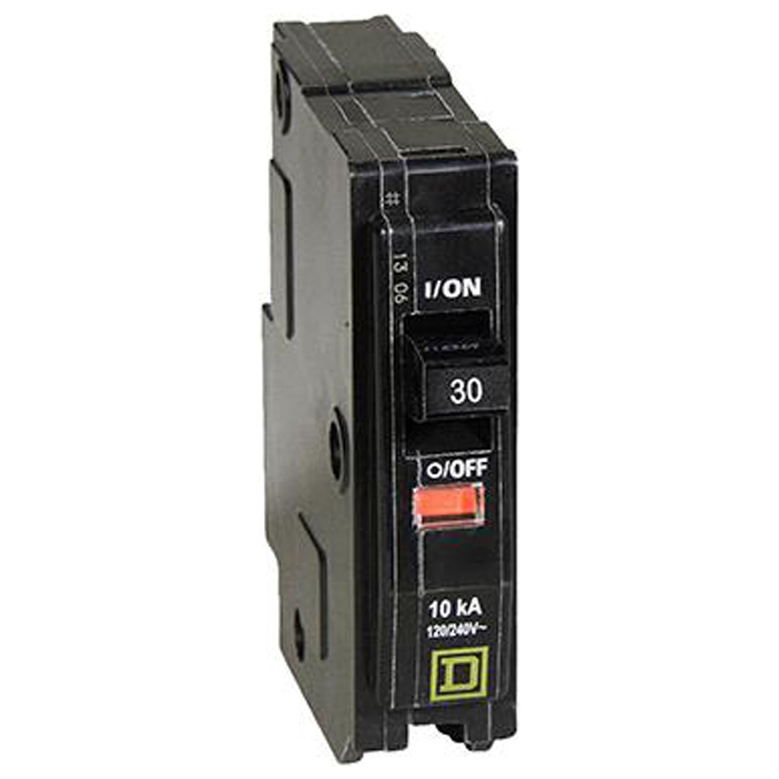 Square D QO130CP QO 30-Amp Single-Pole Circuit Breaker - Quantity 10 ...