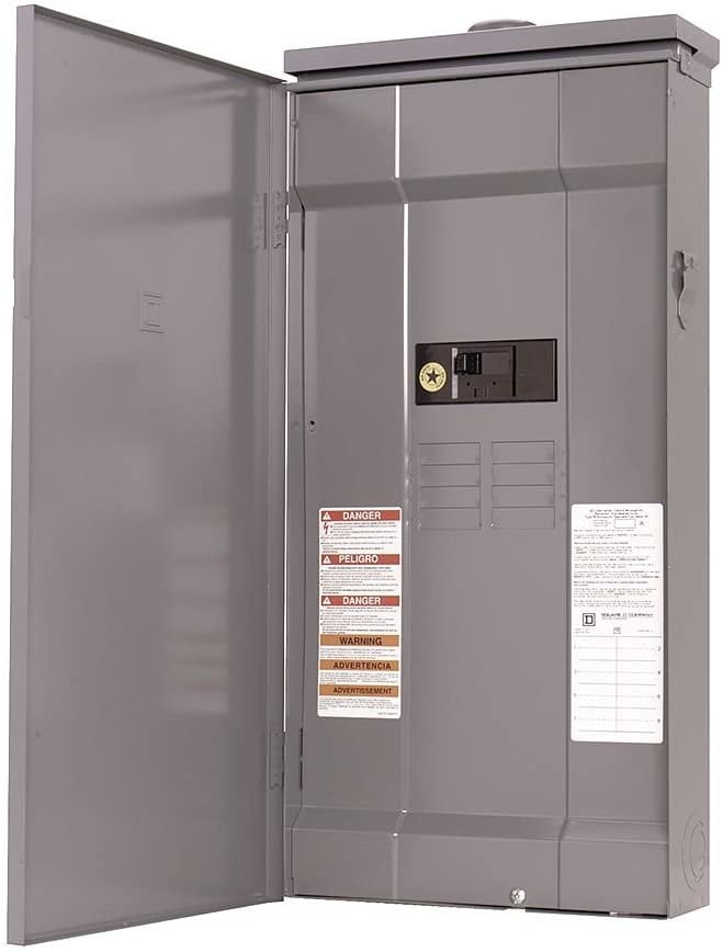 Square D Load Center QO1816M200FTRB - 200 Amps, 8 Slots, 240 V, Outdoor ...