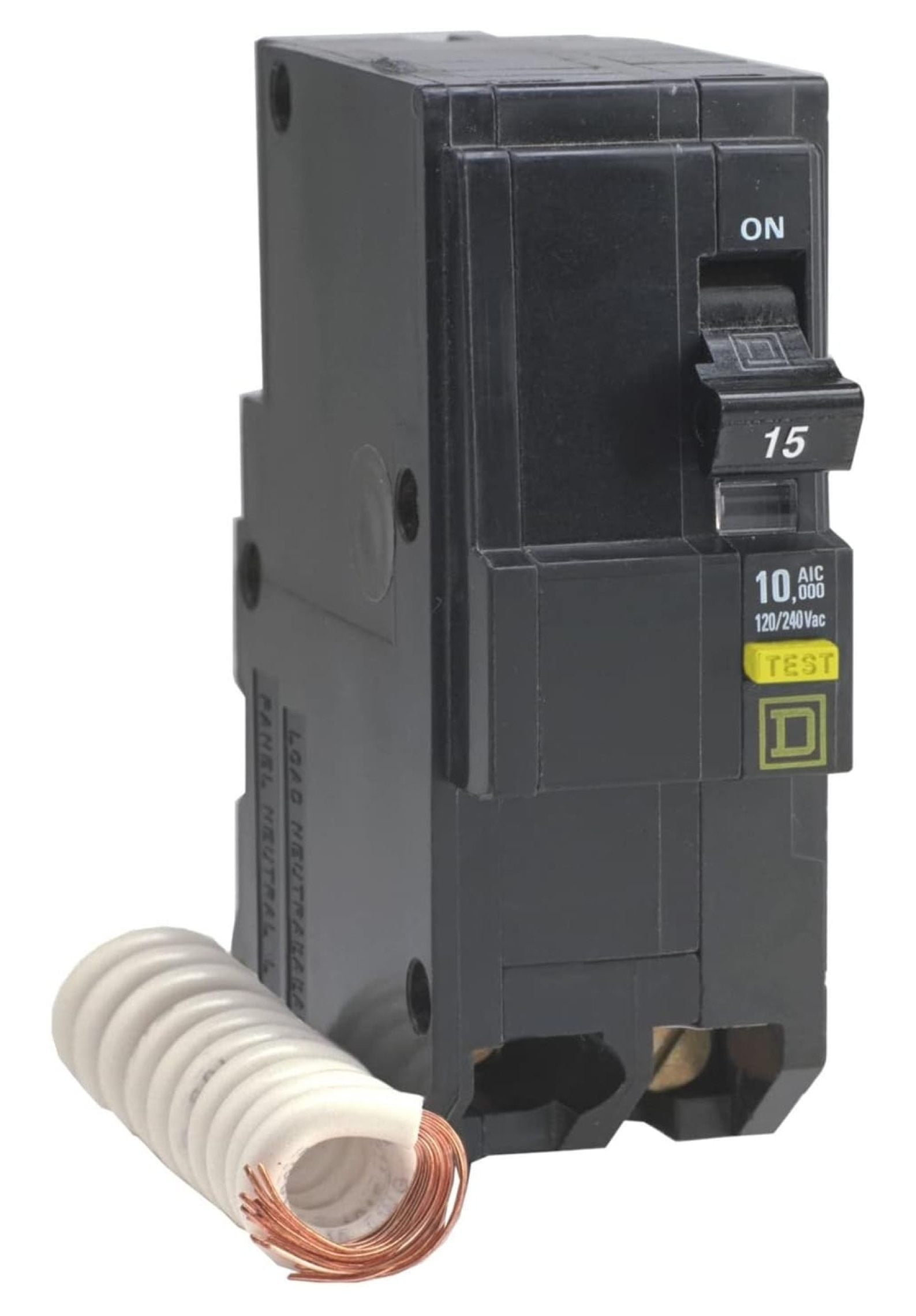 Square D QO215GFICP 15-Amp Two-Pole GFCI Circuit Breaker - Qwik-Gard ...