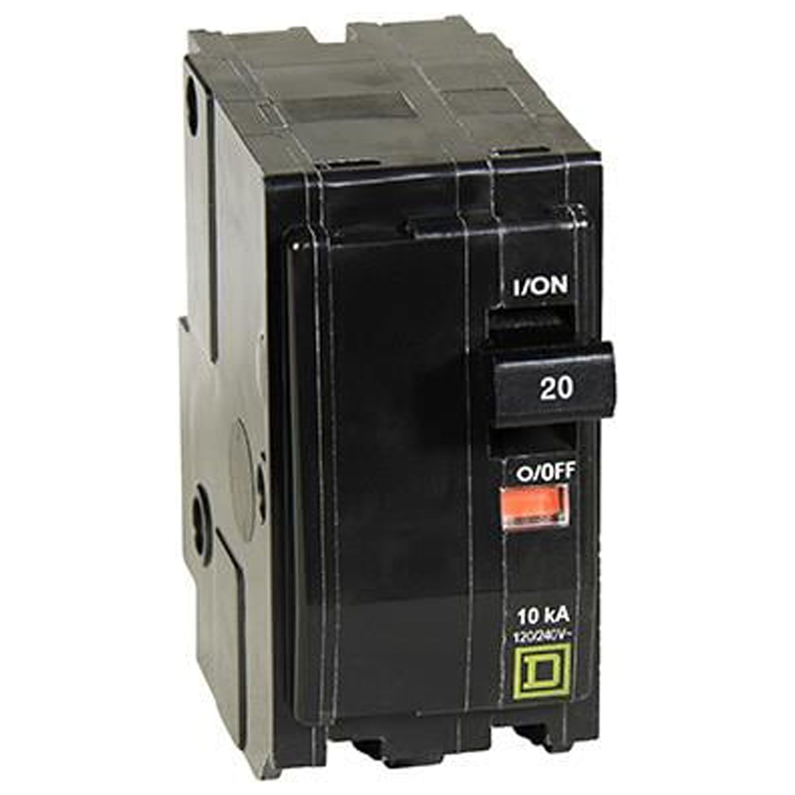 Square D QO220CP QO 20-Amp Double-Pole Circuit Breaker - Quantity 5 ...